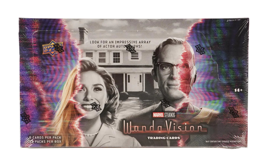 2022 Upper Deck Marvel Studios WandaVision Hobby Box 15 packs per box, – Bleacher Bum Collectibles