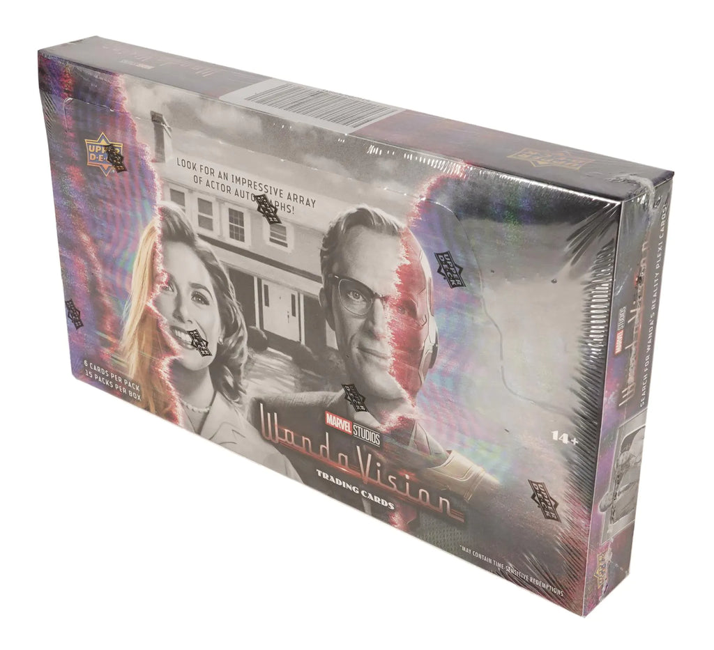2022 Upper Deck Marvel Studios WandaVision Hobby Box 15 packs per box, – Bleacher Bum Collectibles