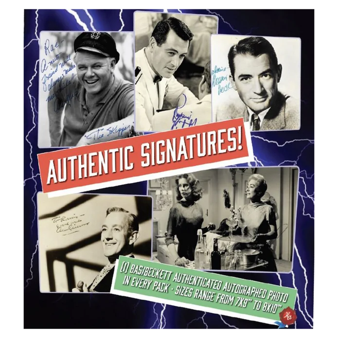 2024 Historic Autographs Celebrity Signed Vintage Edition Box: 1 Photo ...