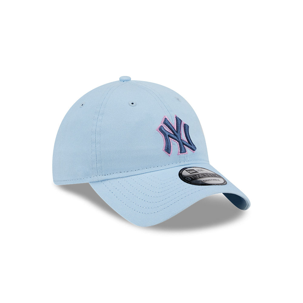 Men's New York Yankees New Era Powder Blue Colour Pack 9TWENTY Adjusta ...