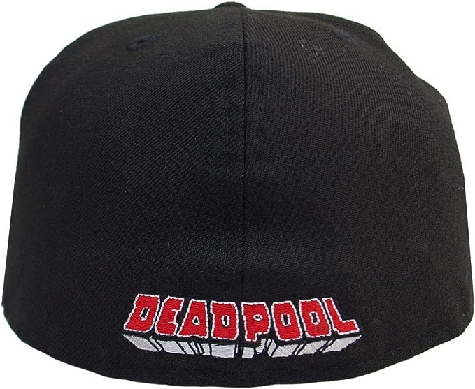 Men's Marvel Comics Deadpool Action Hero 59Fifty Fitted New Era Hat ...