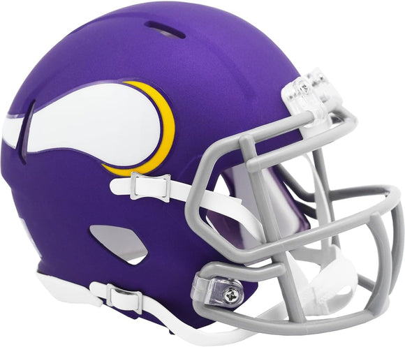 NFL Football Riddell Minnesota Vikings Mini Revolution Speed Replica H ...