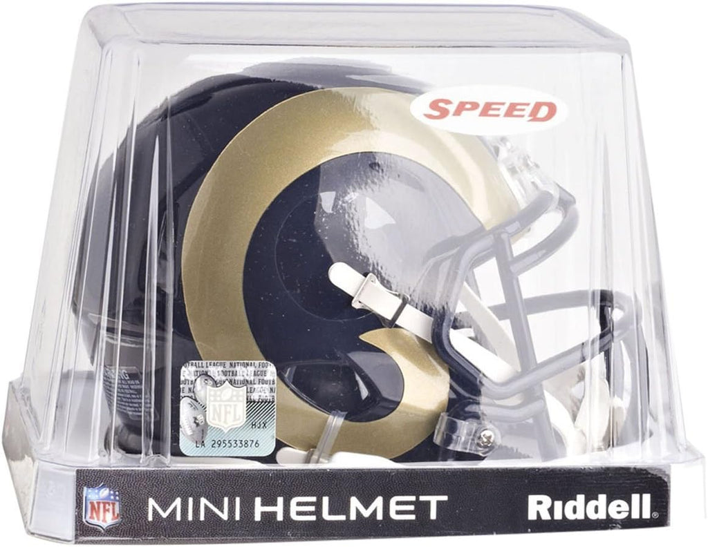 NFL Football Riddell Los Angeles Rams 2000-16 Retro Mini Revolution Sp ...