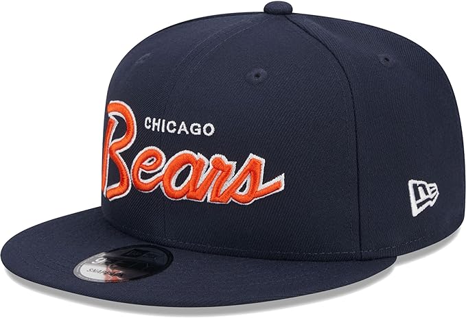 Men’s NFL Chicago Bears New Era Evergreen Script 9FIFTY Snapback Hat ...