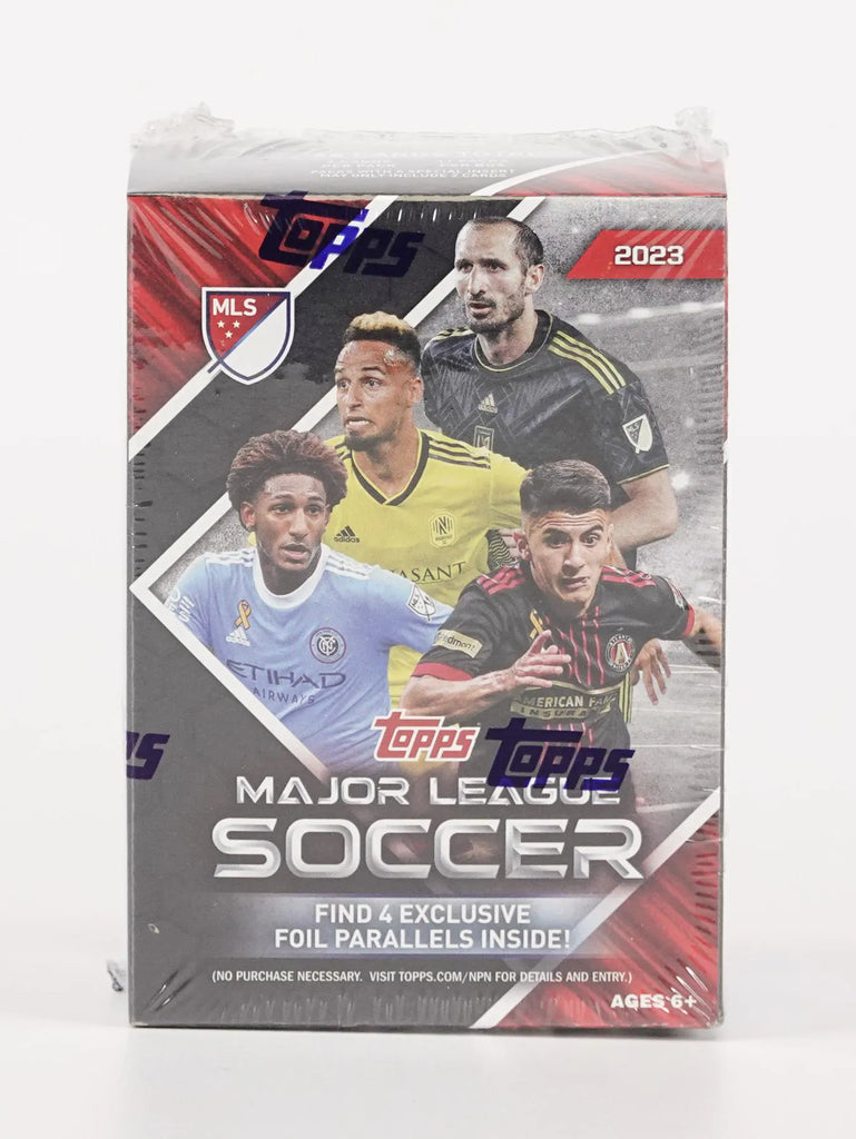 2023 Topps MLS Major League Soccer 11-Pack Blaster Box 11 Packs per Bo ...