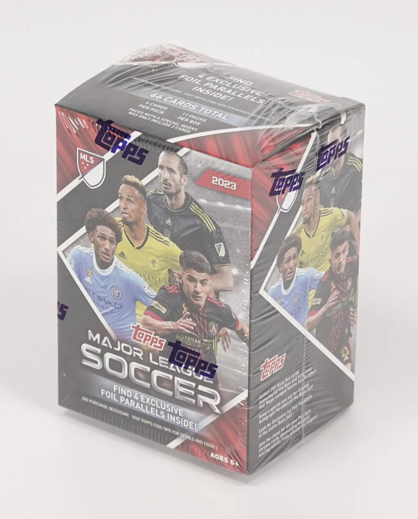 2023 Topps MLS Major League Soccer 11-Pack Blaster Box 11 Packs per Bo ...