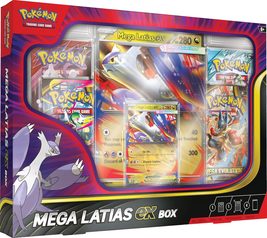 Pokémon TCG: Mega Latias ex Box - Factory Sealed – Bleacher Bum ...