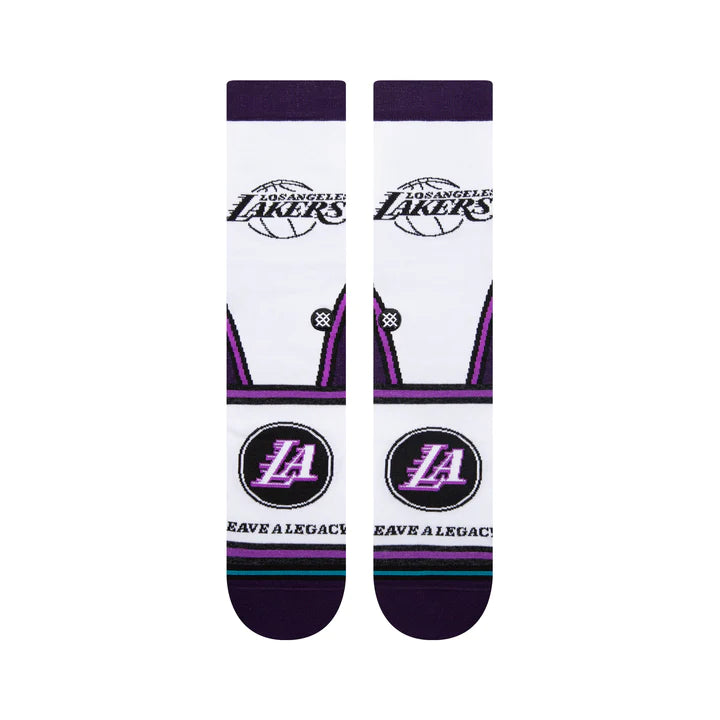 Men's Los Angeles Lakers NBA Basketball Stance 2022/2023 City Edition ...