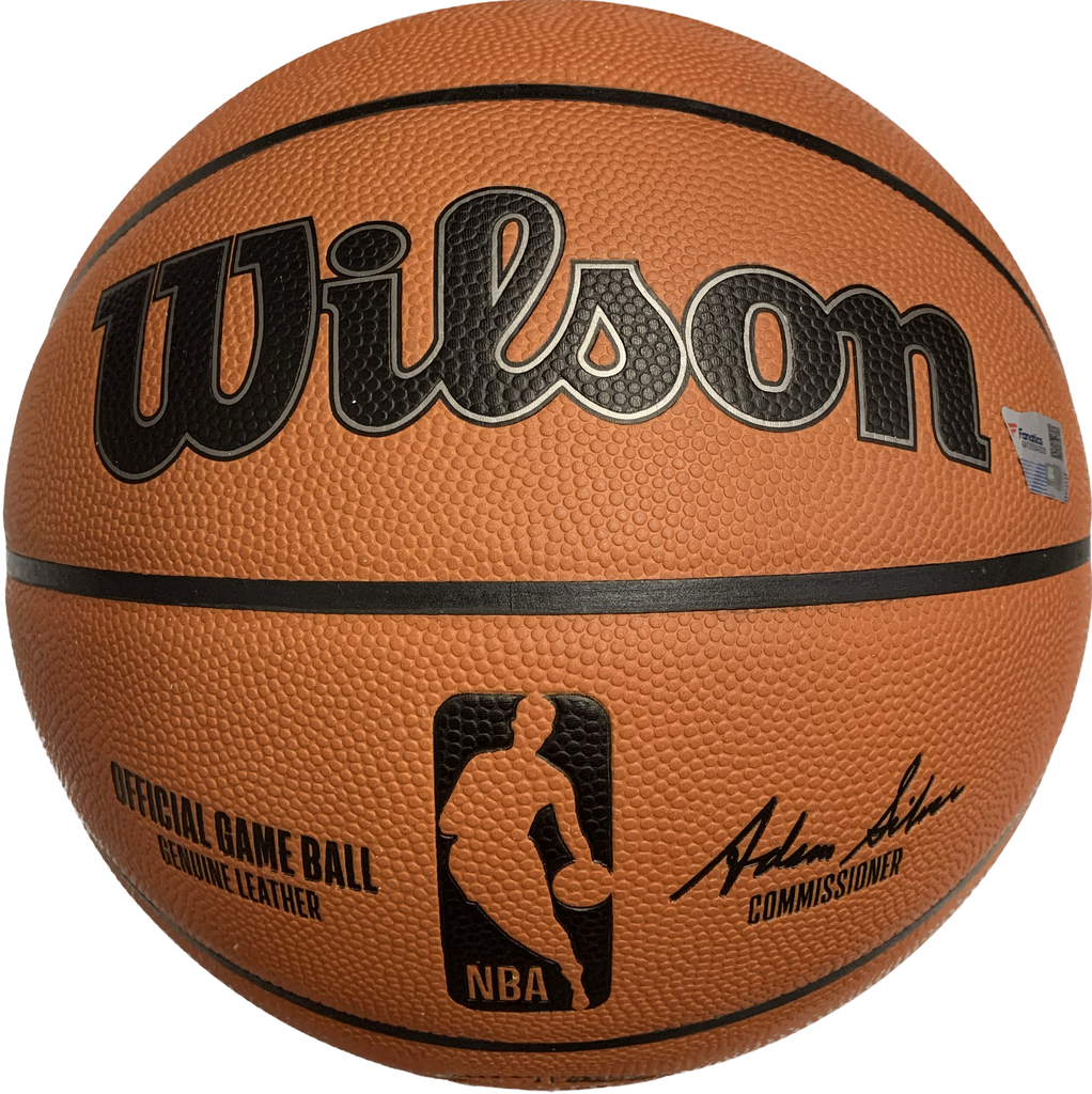 Victor Wembanyama San Antonio Spurs Signed NBA Wilson Official Game Ba ...