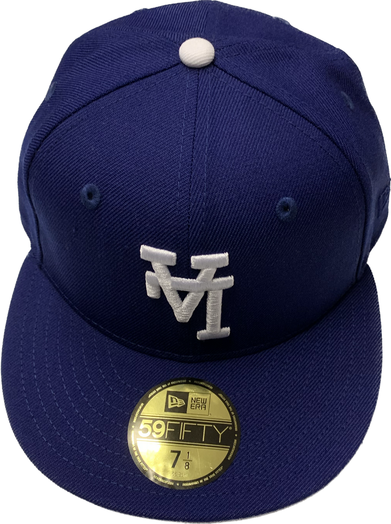 Los Angeles Dodgers New Era Upside Down Logo Replica 59FIFTY Fitted Ha ...