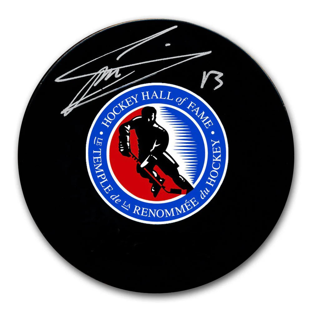 Mats Sundin Hockey Hall Of Fame Signed Autograph Model Hockey Puck ...