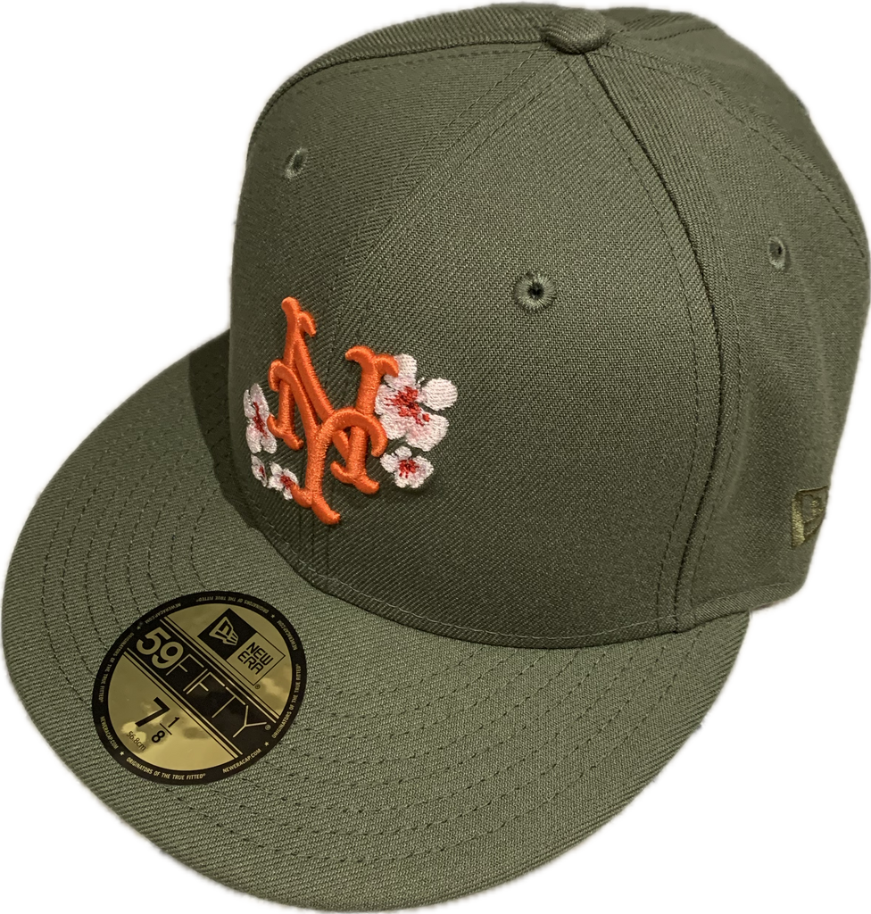 New York Mets New Era 59Fifty Flower 1986 World Series Side Patch Hat ...