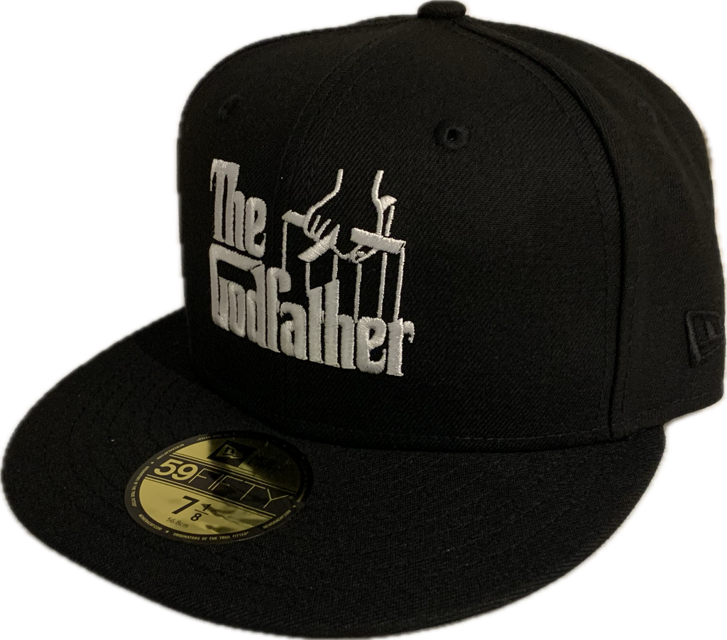 The Godfather New Era Black 59Fifty Fitted Hat- 1972 American Epic Gan ...