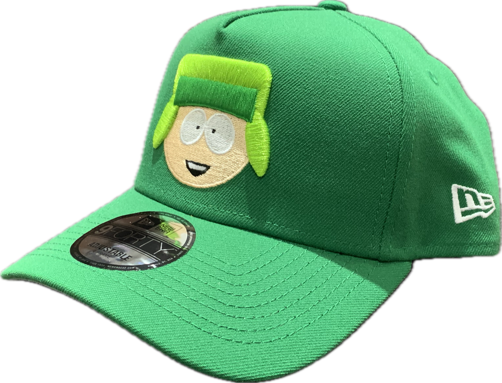 South Park Kyle Character New Era 9Forty A Frame Snapback Hat - Green ...