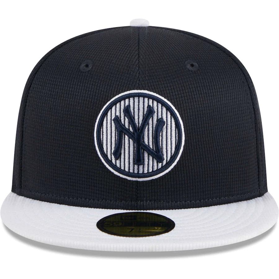 Men's New York Yankees New Era Navy 2024 Batting Practice On-Field 59F ...