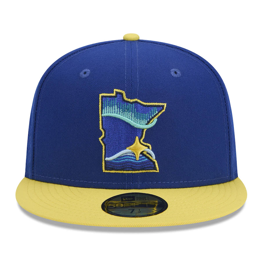 Men's Minnesota Twins New Era Royal 2024 City Connect 59FIFTY Fitted H ...