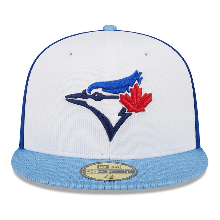 Men's Toronto Blue Jays New Era White/Powder Blue 2024 Spring Training ...
