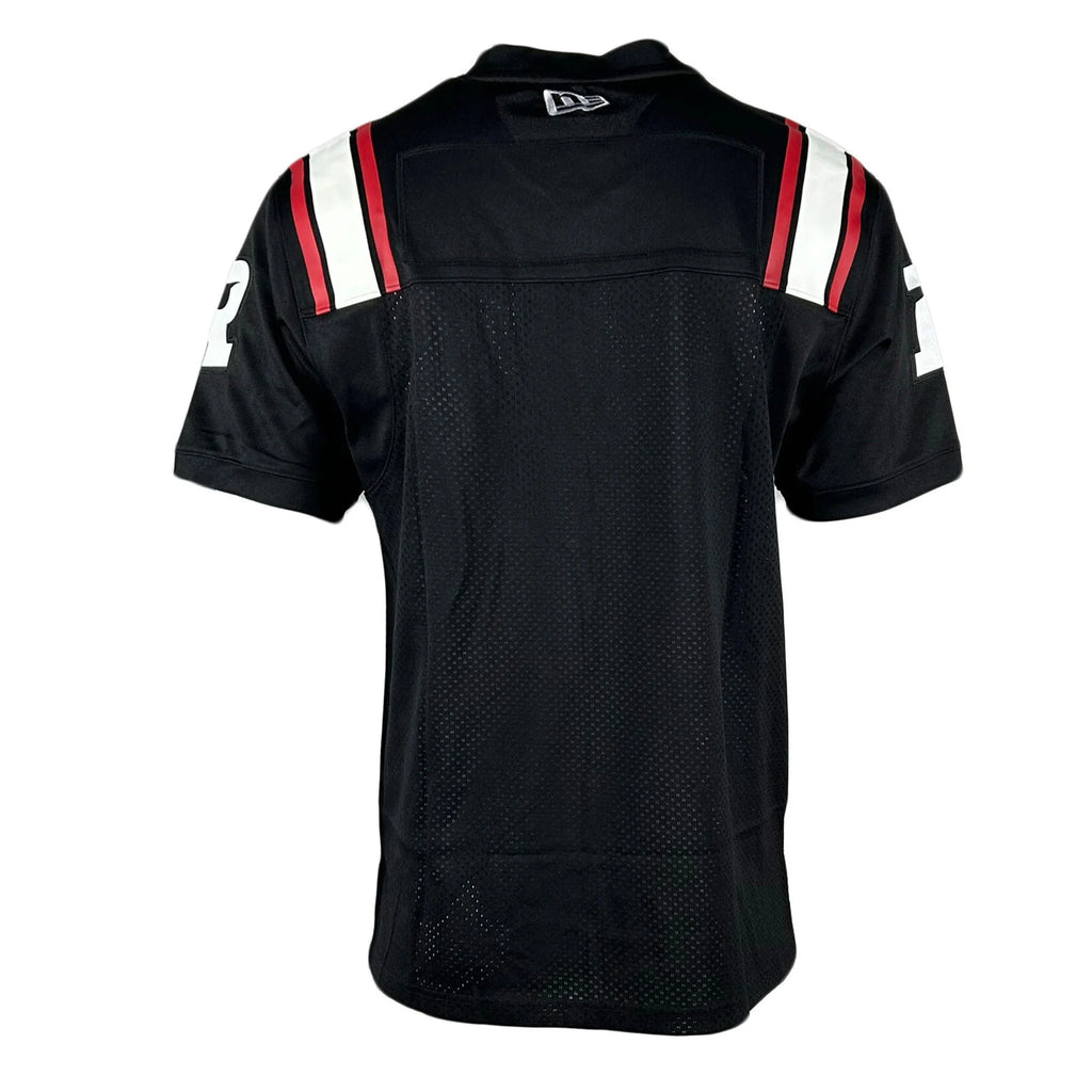 Men's Ottawa Redblacks New Era CFL Replica Home Football Jersey - Blac ...