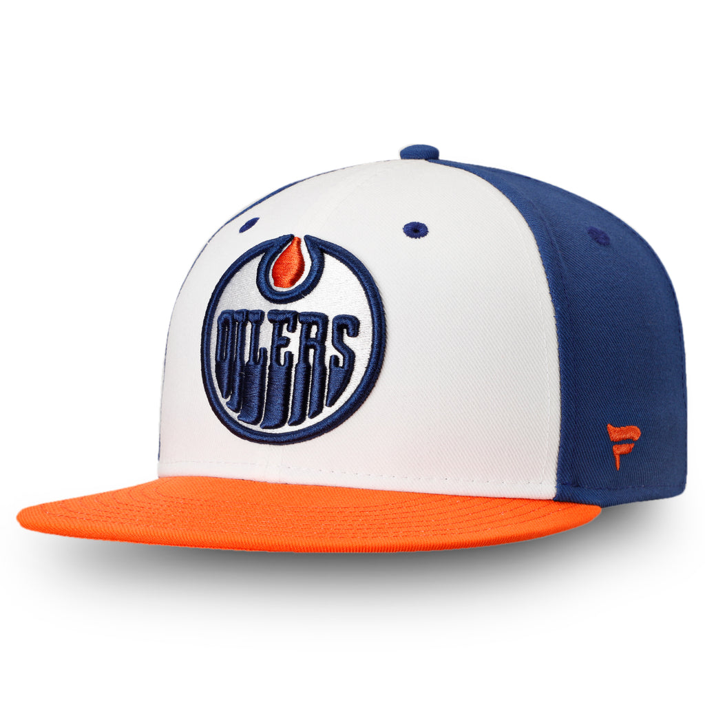 Men's Edmonton Oilers Fanatics Branded Vintage Retro Secondary Logo Sn ...