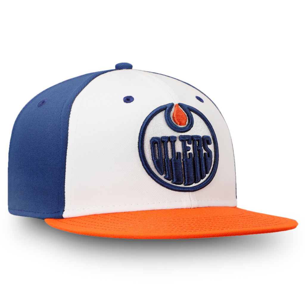 Men's Edmonton Oilers Fanatics Branded Vintage Retro Secondary Logo Sn ...