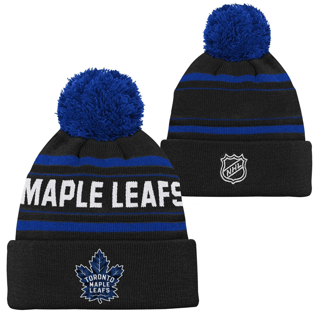Youth Toronto Maple Leafs 3rd Logo Alternate Jacquard Cuffed Knit Hat ...