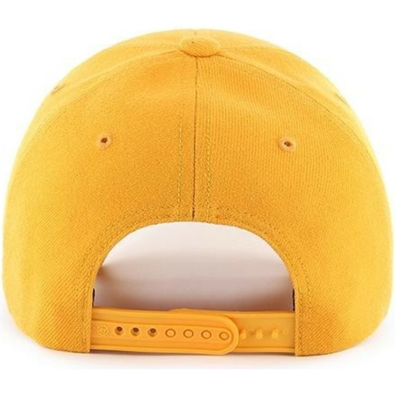Men's New York Yankees '47 Brand Gold MVP Adjustable Snapback Cap Hat ...