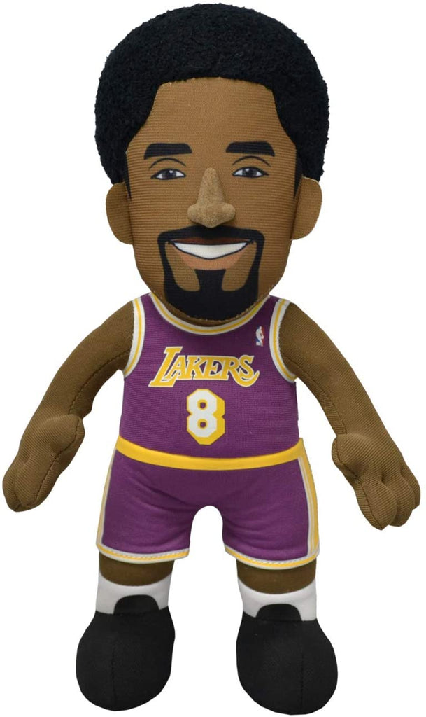 Los Angeles Lakers Kobe Bryant 10" Figure NBA Basketball Plush Bleache ...