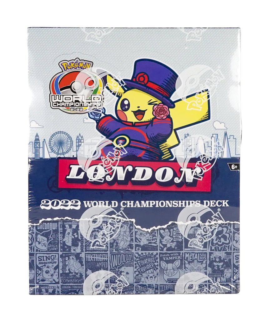 Pokemon 2022 World Championships 8-Deck Display Box – Bleacher Bum ...