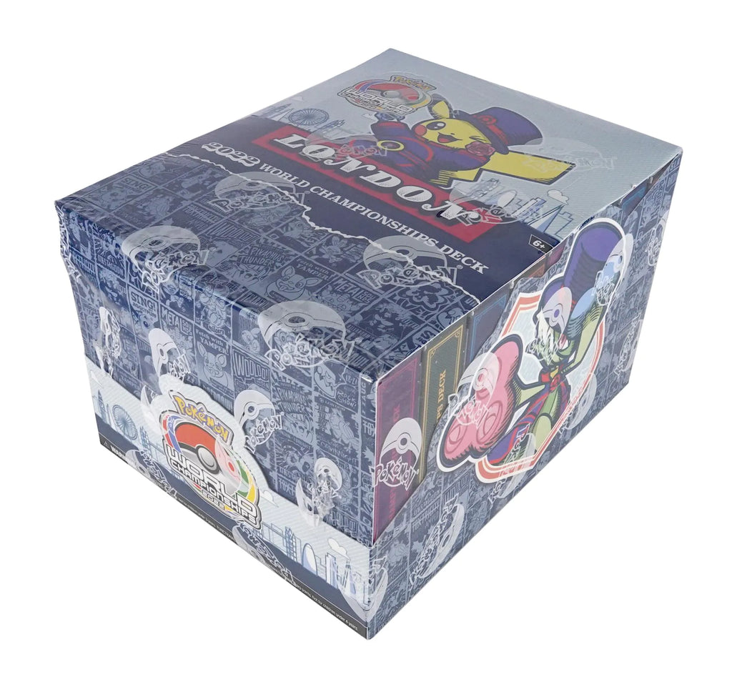 Pokemon 2022 World Championships 8-Deck Display Box – Bleacher Bum ...