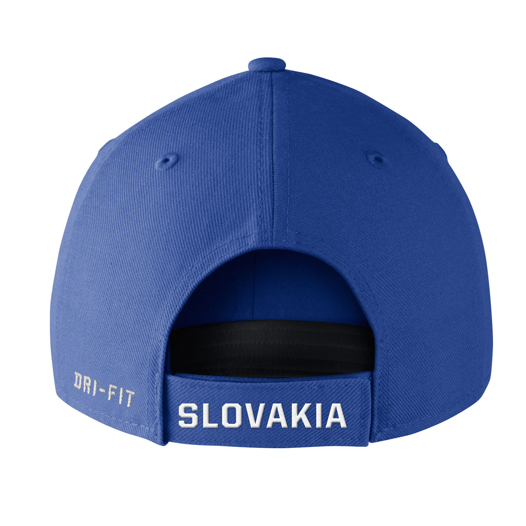 2018 Team Slovakia Hockey Nike IIHF Primary Logo Wool Classic Adjustab ...