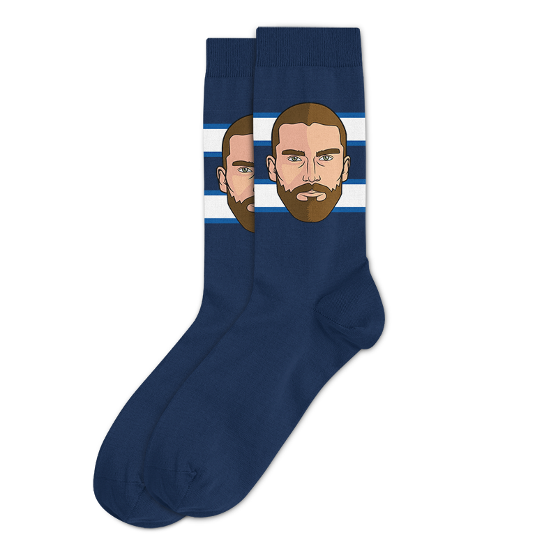 NHLPA National Sockey League Players Socks Size 7-12 Home Team Colour ...