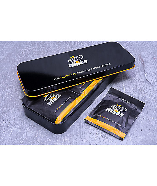 Crep Protect Wipes Tin - Individual Wipes Total of 12 Good for Shoes o ...
