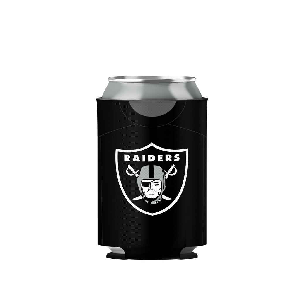 Las Vegas Raiders Primary Current Logo NFL Football Reversible Can Coo ...