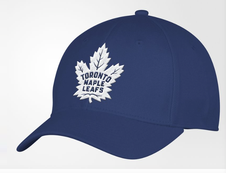 Men's Toronto Maple Leafs Structured Adjustable Fit adidas Blue Cap Ha ...