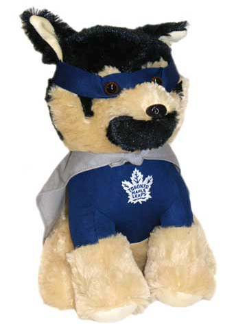 Toronto Maple Leafs NHL Hockey German Shepard Super Hero Plush by Fore ...
