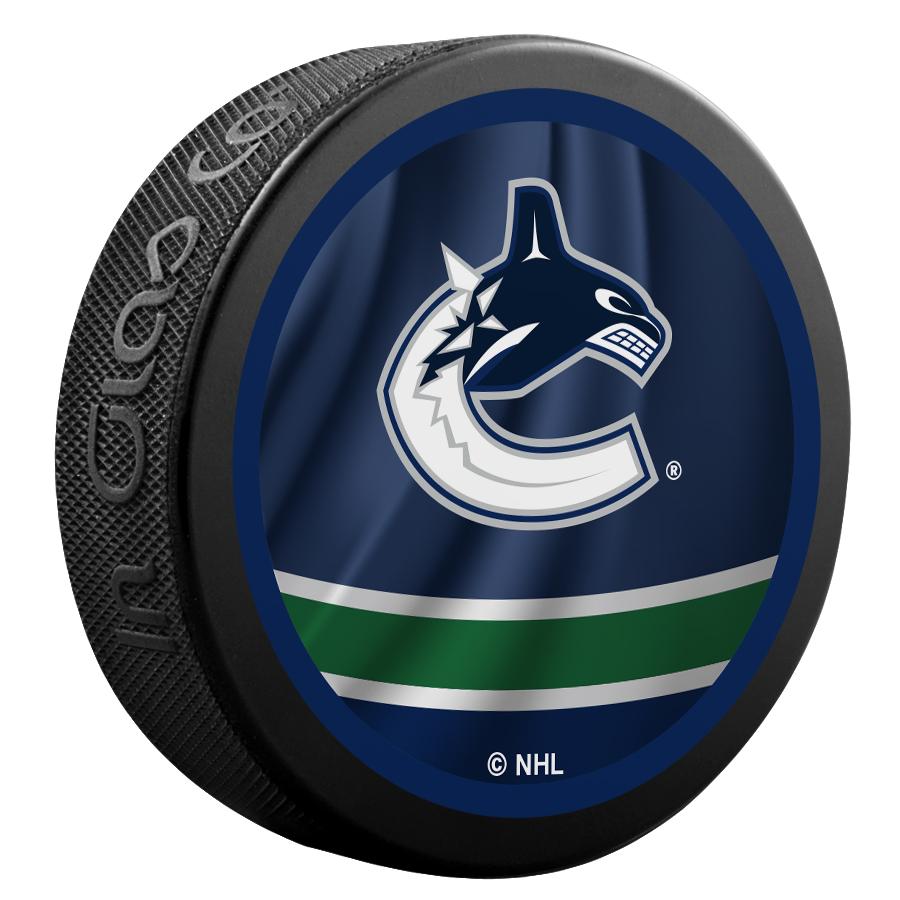 Vancouver Canucks Retro Reverse Double-Sided Logo NHL Inglasco Souveni ...