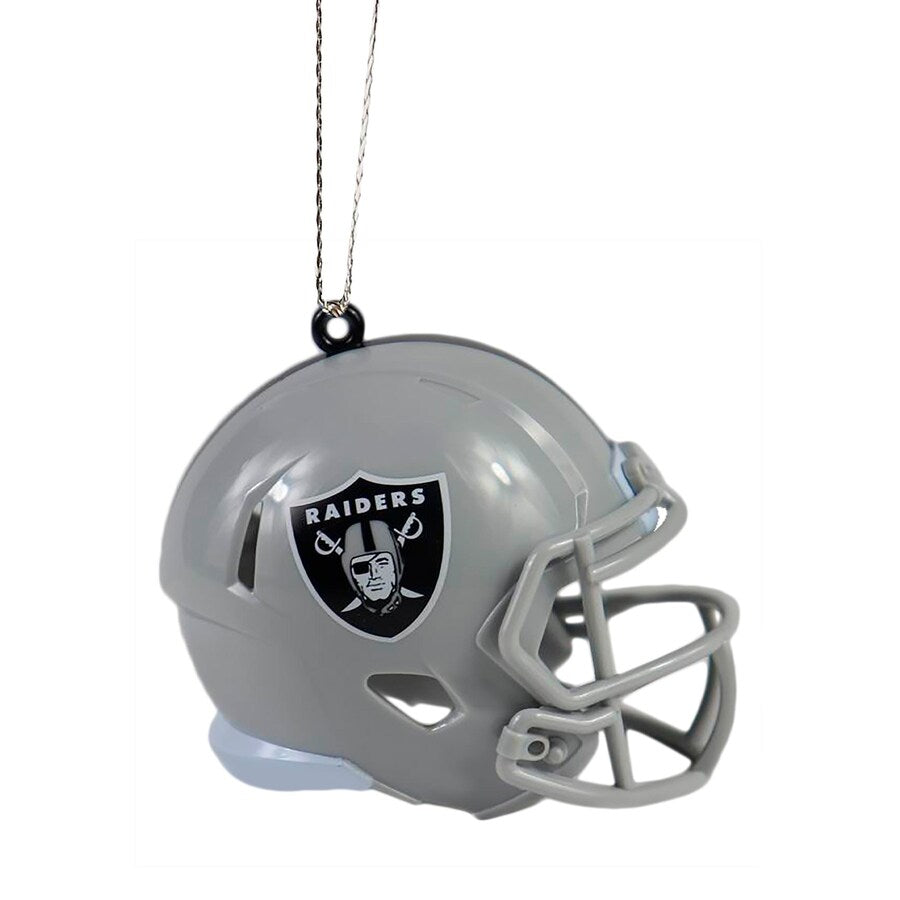 Las Vegas Raiders Forever Collectibles Mini Helmet Christmas Ornament ...