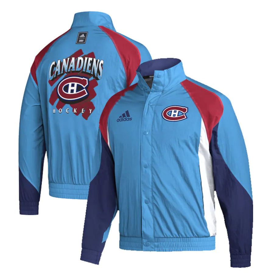 Men's Montreal Canadiens adidas Powder Blue Reverse Retro 2.0 - Button ...