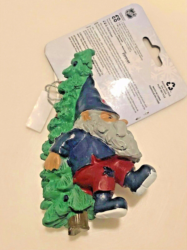Montreal Canadiens NHL Hockey Tree Carrying Gnome Christmas Tree Ornam ...