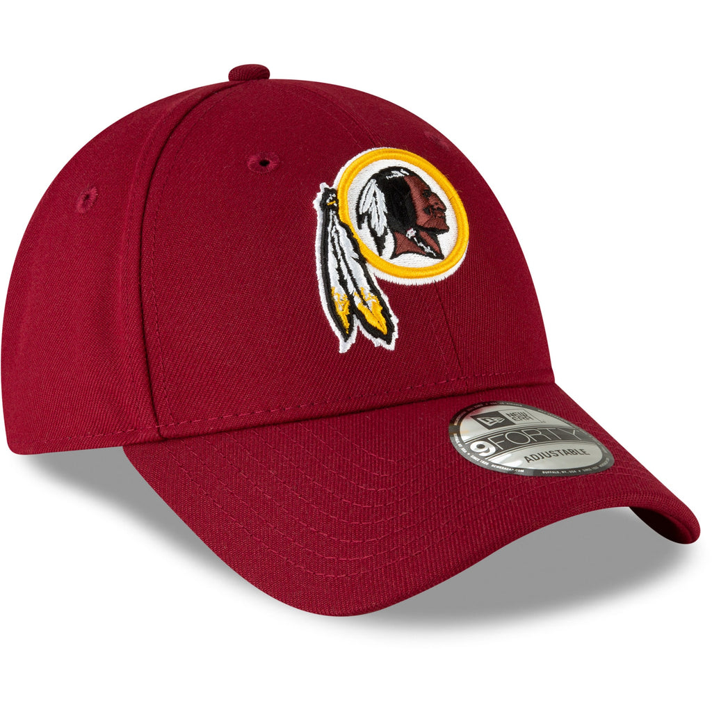 Washington Redskins New Era Men's Burgundy League 9Forty NFL Football ...