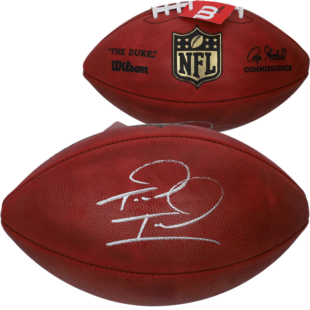 Tua Tagovailoa Miami Dolphins Autographed Duke Pro NFL Football with H ...